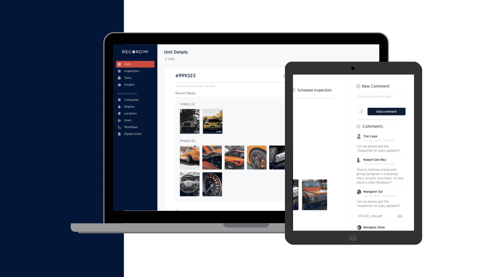 Top 11 equipment inspection software features - Record360