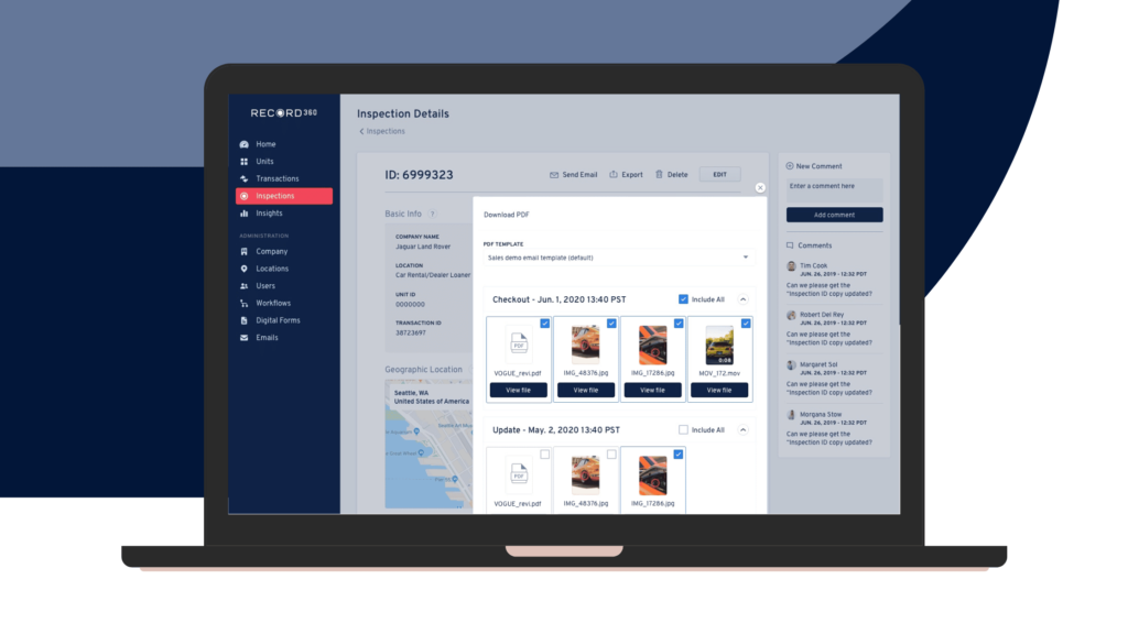 Top 11 equipment inspection software features - Record360