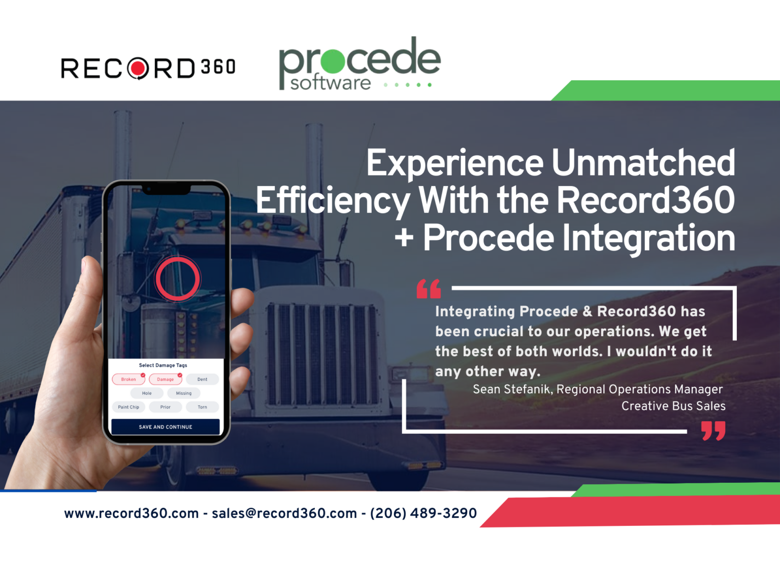 Experience Unmatched Efficiency With the Record360 + Procede Integration - Record360